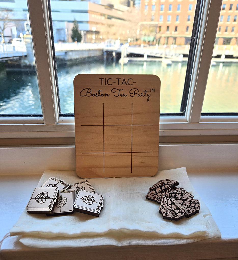 Tic-Tac Boston Tea Party Game – Boston Tea Party Museum Gift Shop