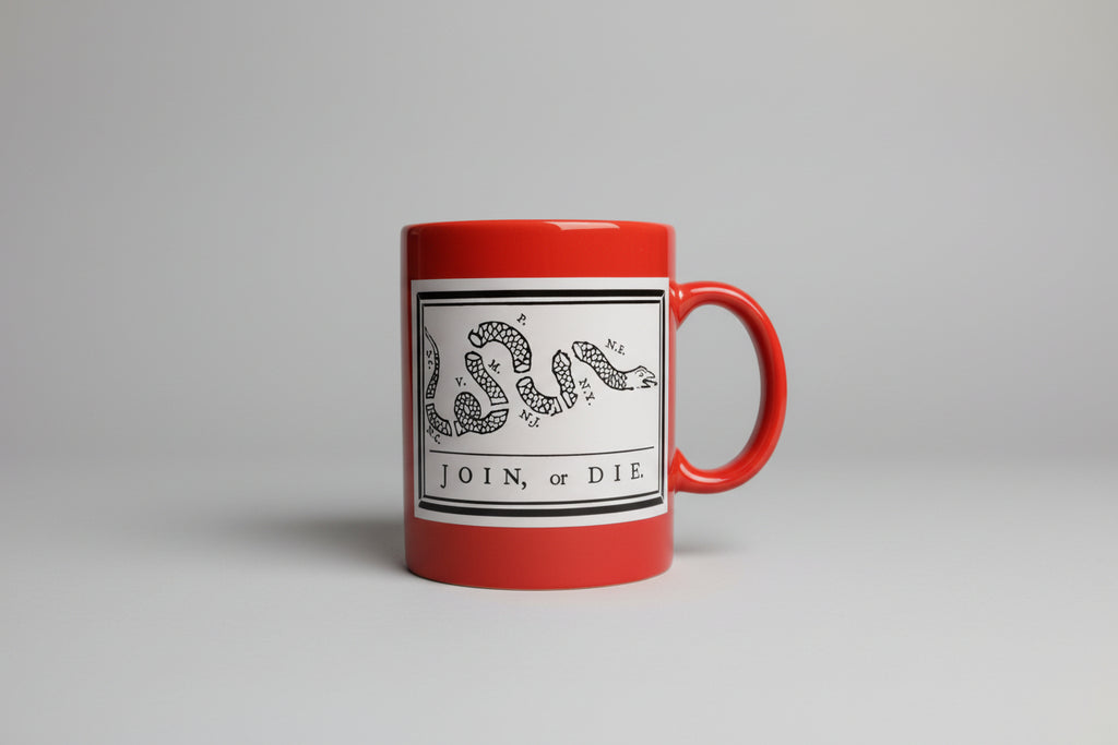 Join or Die Print Mug – Boston Tea Party Museum Gift Shop