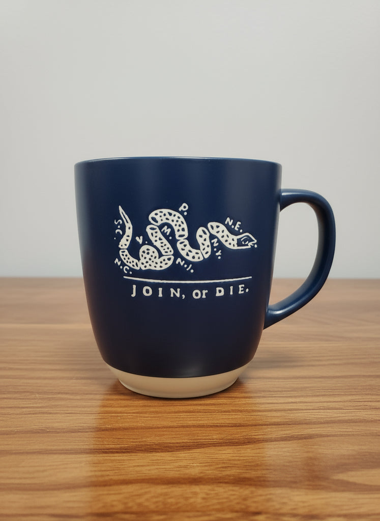Join or Die Mug – Boston Tea Party Museum Gift Shop