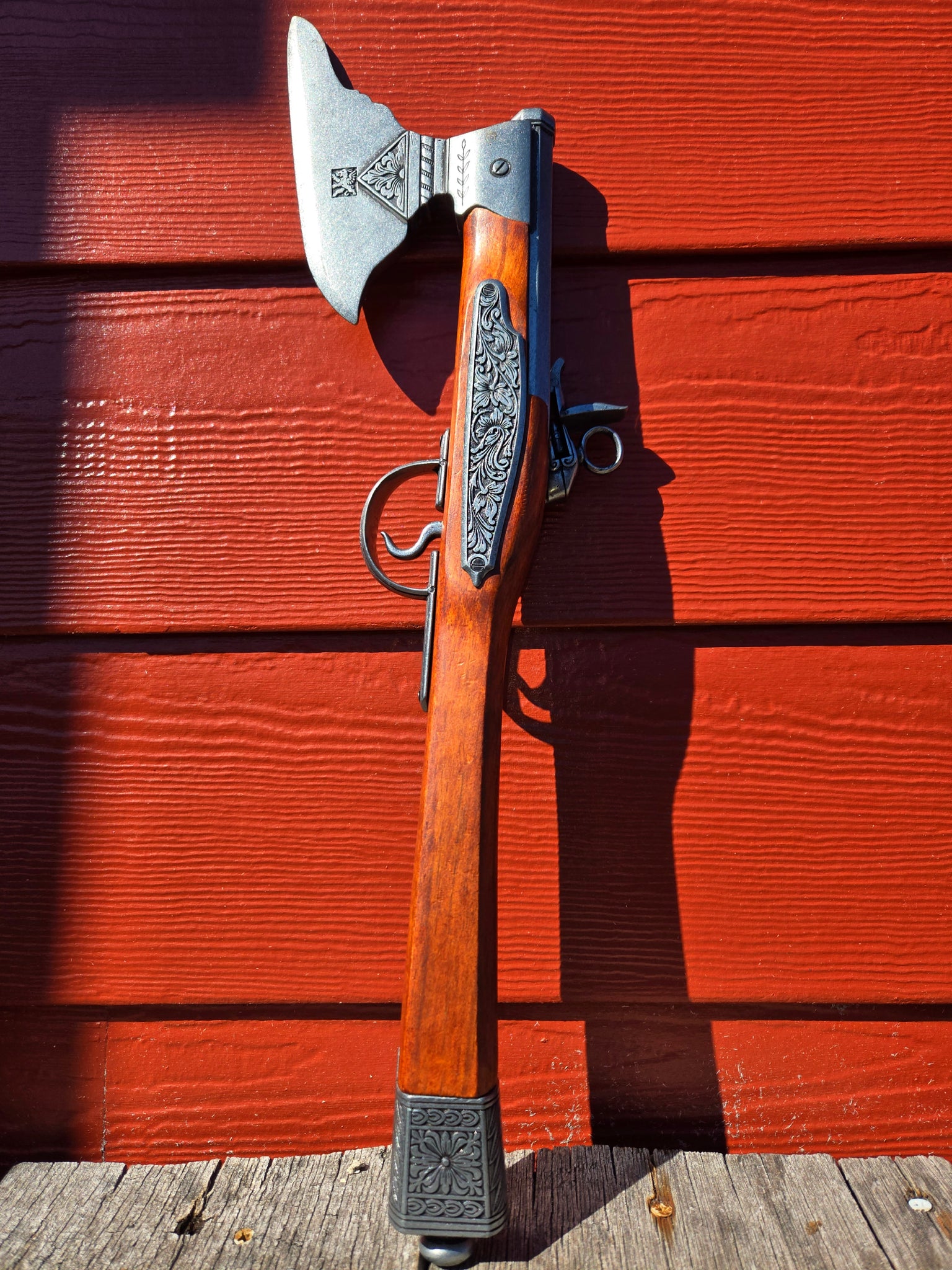 Flintlock Pistol with Axe – Boston Tea Party Museum Gift Shop