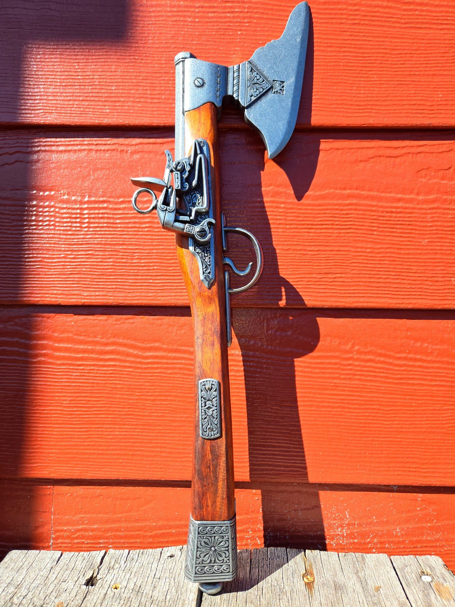 Flintlock Pistol with Axe – Boston Tea Party Museum Gift Shop