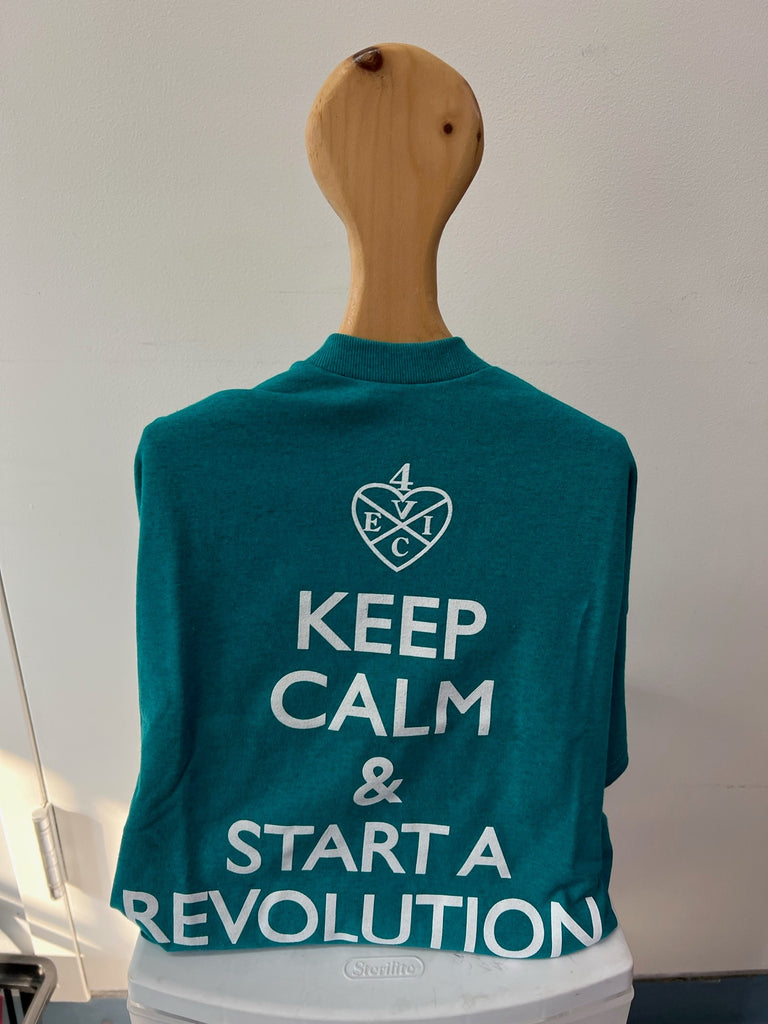 Keep Calm and Start a Revolution T-Shirt – Boston Tea Party Museum Gift ...