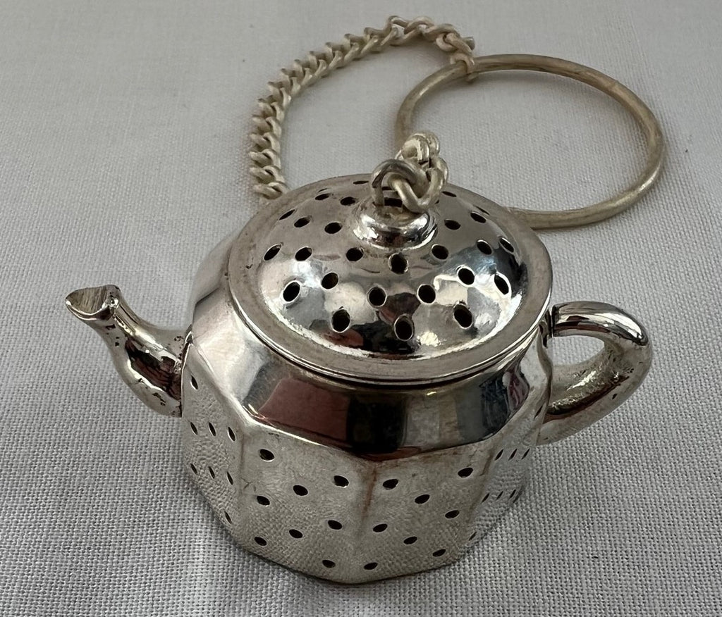 Metal Teapot Infuser – Boston Tea Party Museum Gift Shop