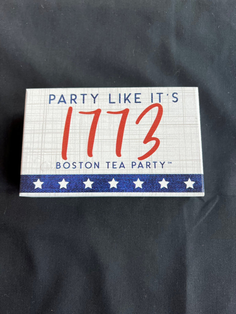 "Party like it's 1773" Plaque – Boston Tea Party Museum Gift Shop
