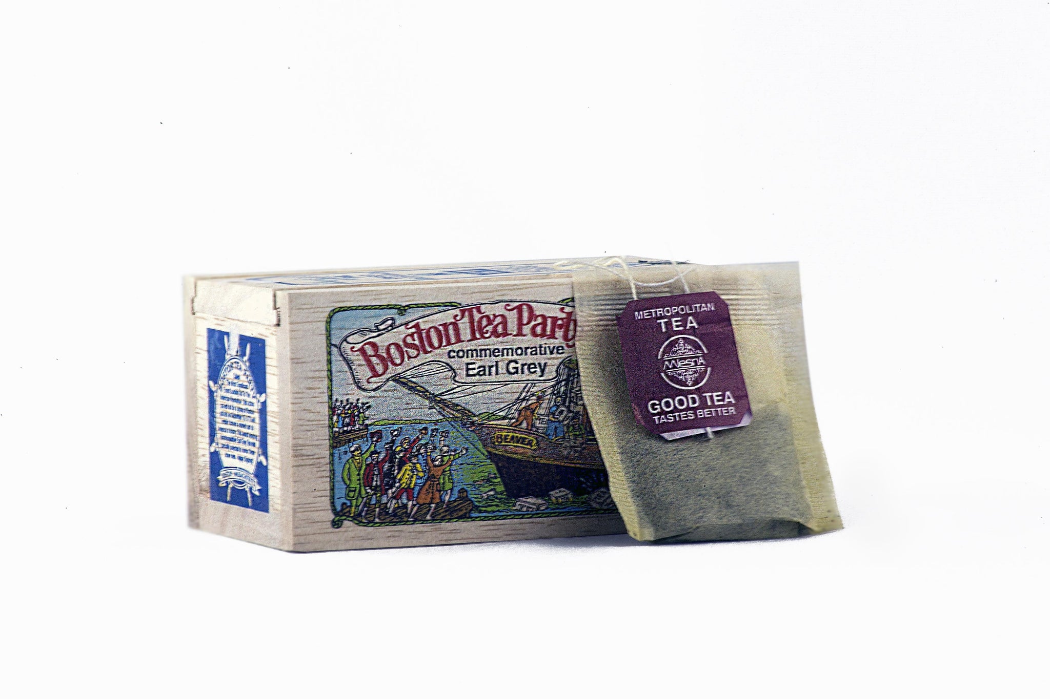 Boston Tea Party Earl Grey Tea Box – Boston Tea Party Museum Gift Shop