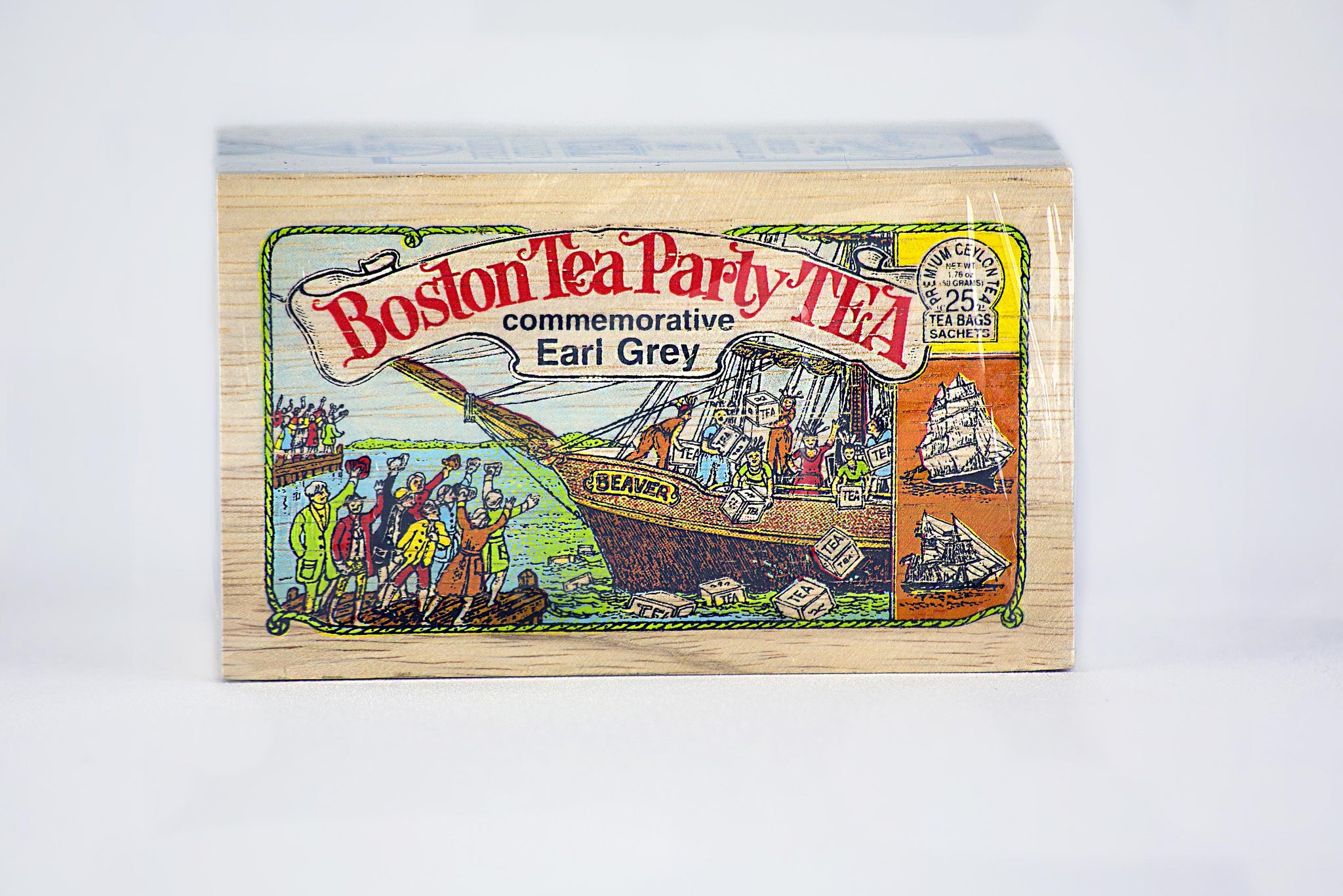 Boston Tea Party Earl Grey Tea Box – Boston Tea Party Museum Gift Shop