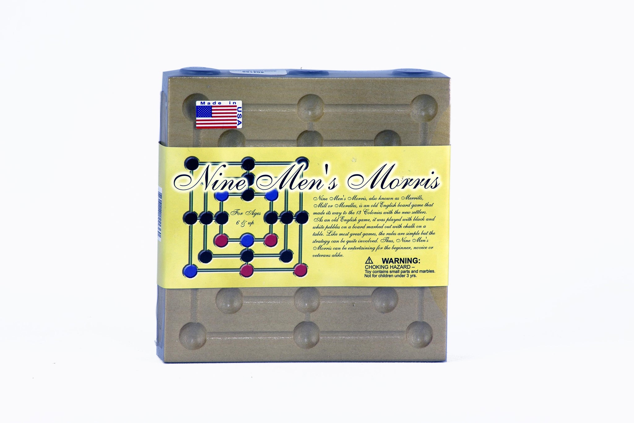 Nine Men's Morris Strategy Board Game – Boston Tea Party Museum Gift Shop