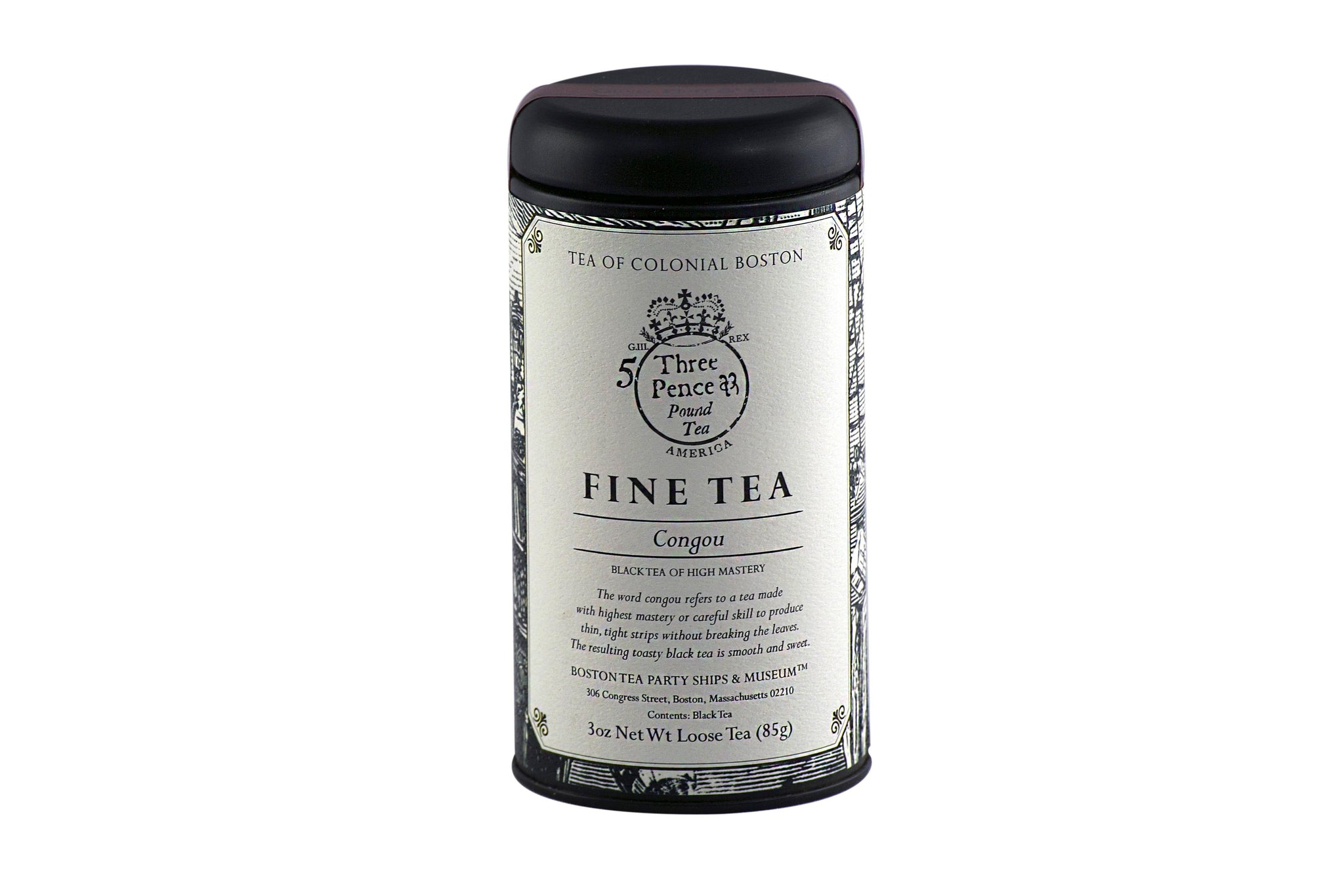 Oliver Pluff Tea Tin Hyson, Bohea, Souchong, Singlo Teas – Boston Tea ...