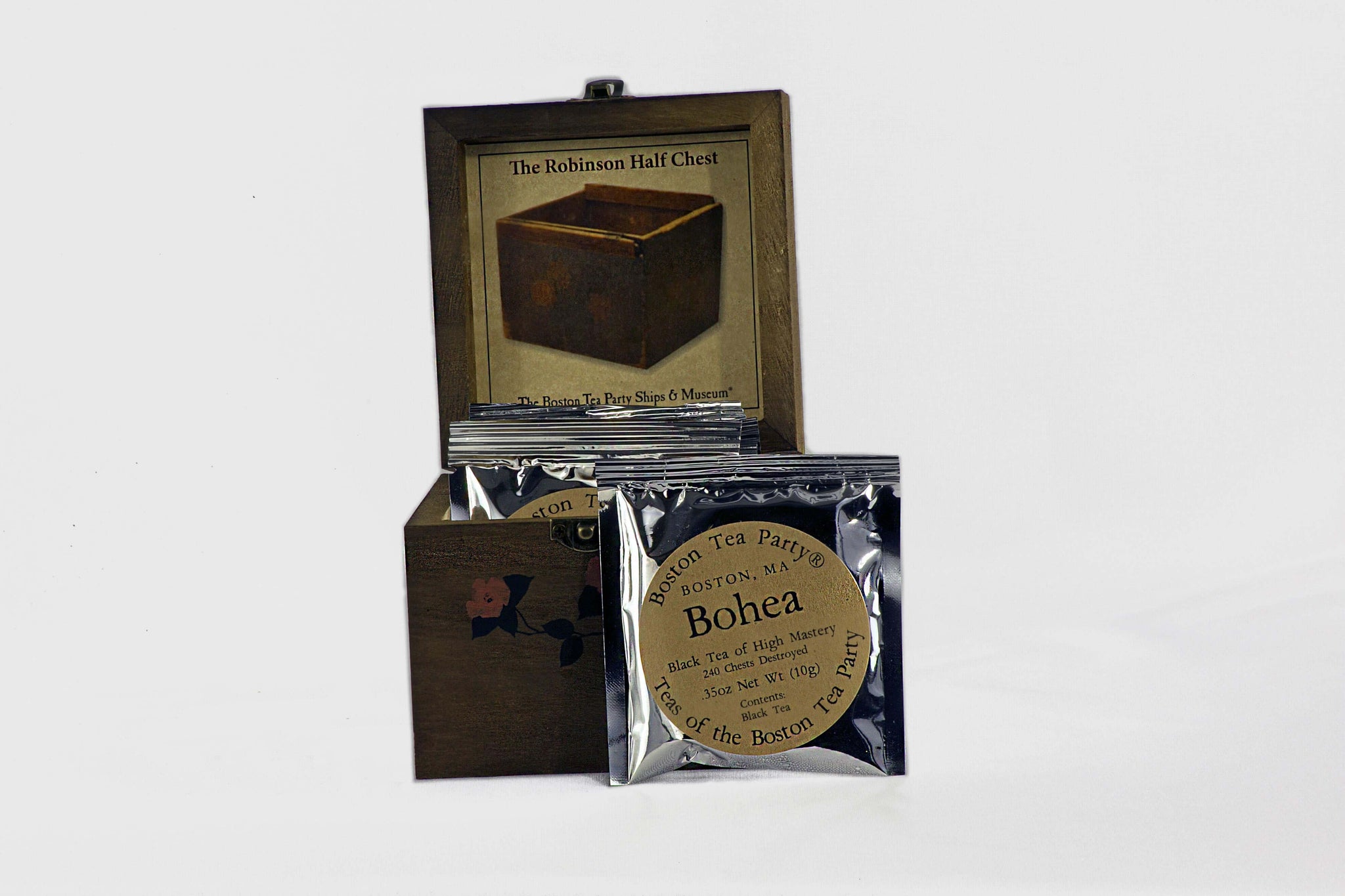 Robinson Half Chest Replica Box with or without Boston Tea Party Teas ...