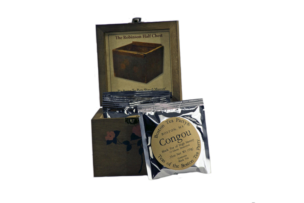 Robinson Half Chest Replica Box with or without Boston Tea Party Teas ...