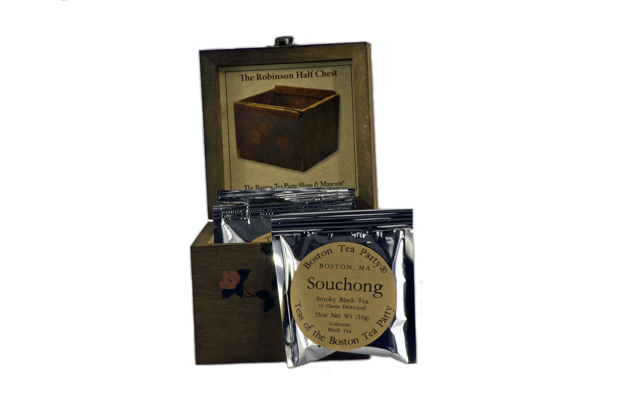 Robinson Half Chest Replica Box with or without Boston Tea Party Teas ...