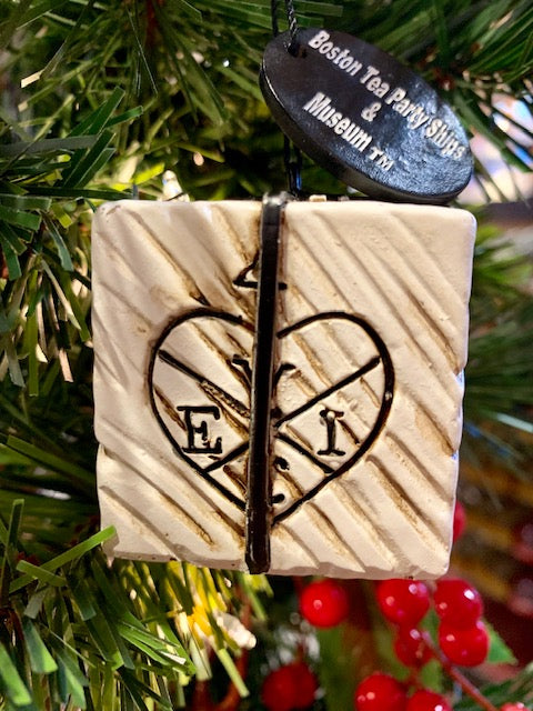Boston Tea Party Ships & Museum Tea Chest Ornament – Boston Tea Party ...